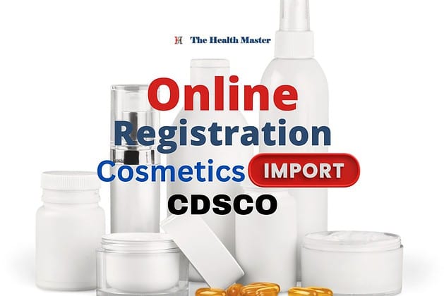 Online Registration of Cosmetics in India: CDSCO
