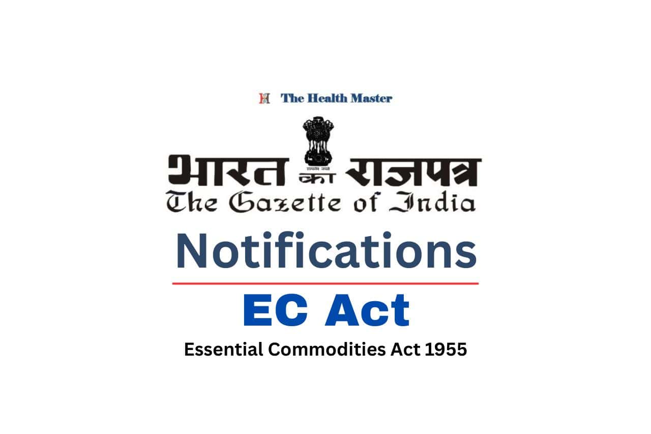 EC Act - Notifications